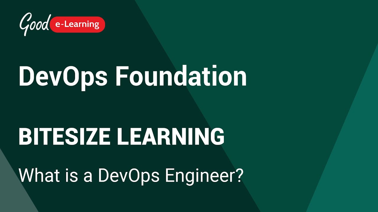 DevOps Bitesize Learning: What is a DevOps Engineer? (DevOps tutorial)