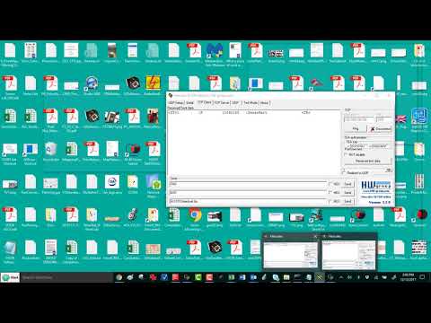 Send VISOR Ethernet TCP/IP ASCII Commands