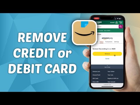 How to Remove Credit or Debit Card from Amazon