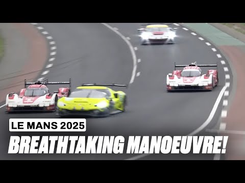 Incredible Overtake from Vanthoor! | 24 Hours of Le Mans 2025 | FIA WEC