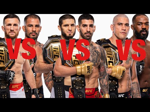 What If Every UFC Champ Moved Up A Weight Class!