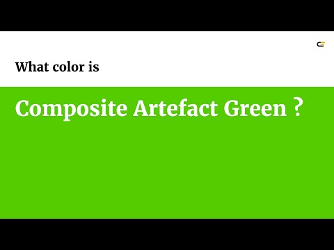 Composite Artefact Green color #55cc00 hex color - Green color - Warm color 55cc00