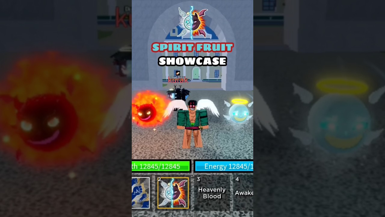 Spirit fruit showcase Blox Fruits #roblox #bloxfruits