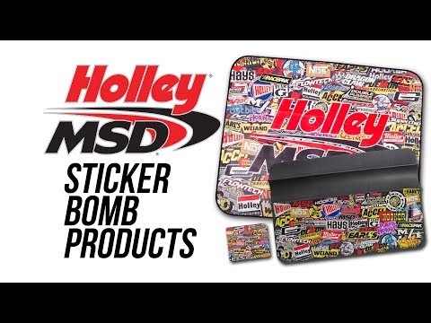 Holley 36-445 Holley Sticker Bomb Fender Cover