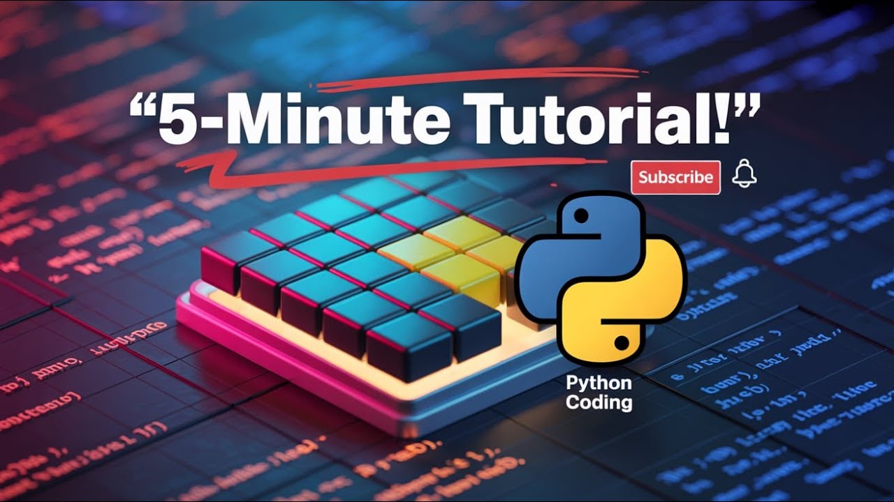 Code a 15 Puzzle Game in Python (Step-by-Step Tutorial) 🧩🐍