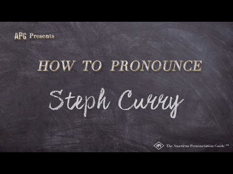 How to Pronounce Steph Curry (Real Life Examples!)