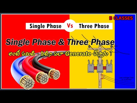 Explain Single Phase And Three Phase