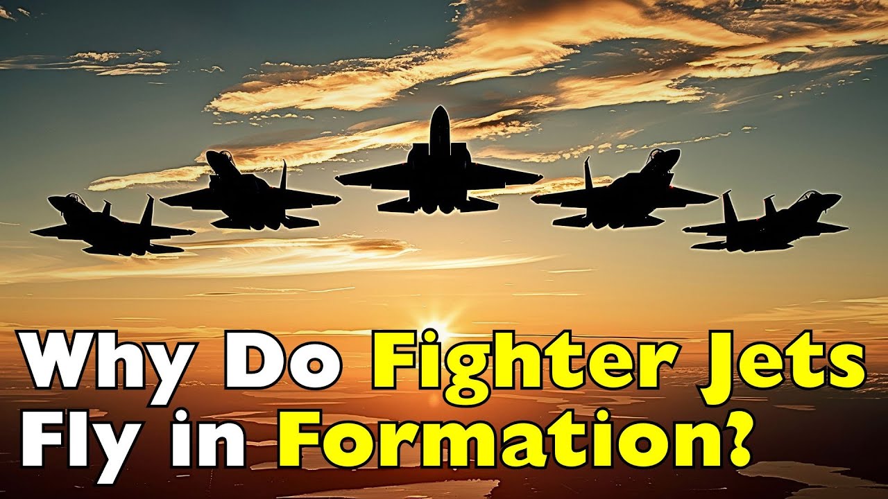 Why Fighter Jets Fly in Perfect Formation