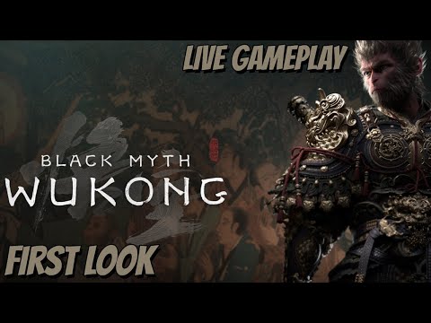 Black Myth Wukong First Look - Live Gameplay