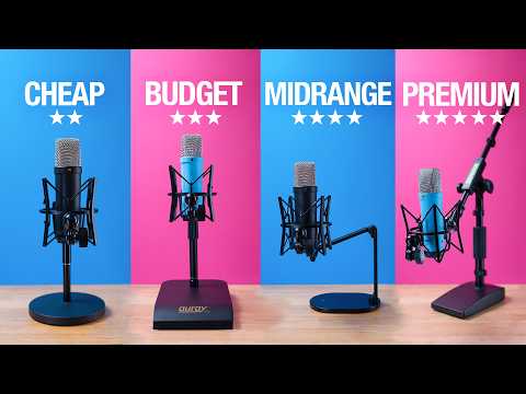 Cheap vs. Expensive Desktop Mic Stands: What's the REAL Difference?