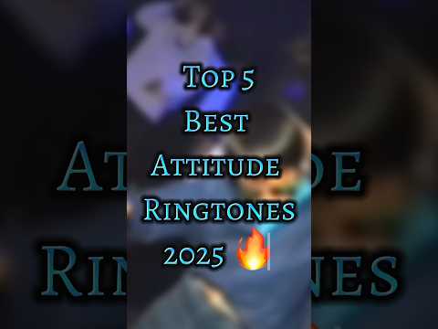 Top 5 Best Attitude Ringtones😎🔥 in the world#shorts#facts#song#top10