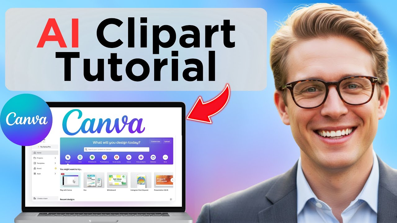 Learn How To Create REALLY BEAUTIFUL AI CLIPART In Minutes With Canva Tutorial (Full Guide 2026)