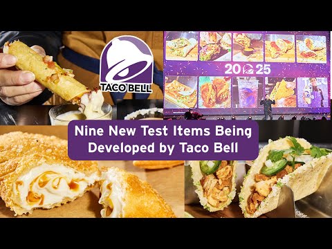 Nine New Items Taco Bell is Developing in their Test Kitchen from Live Mas Live #tacobell #fastfood