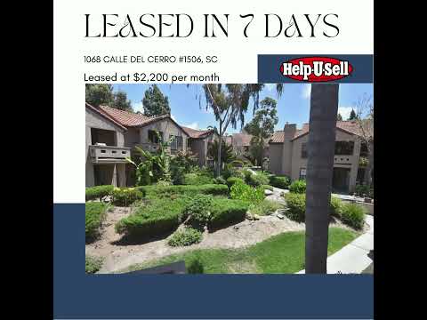 1068 Calle Del Cerro #1506, San Clemente-LEASED