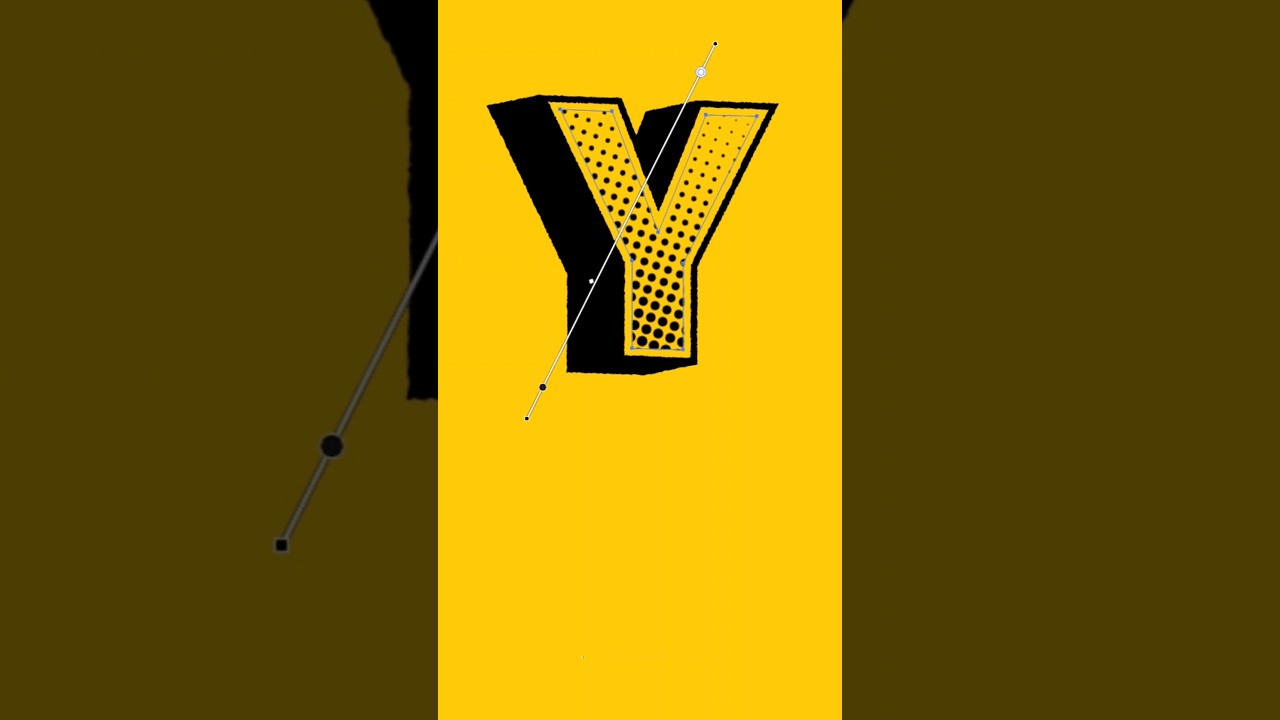 Halftone Text Effect In adobe Illustrator