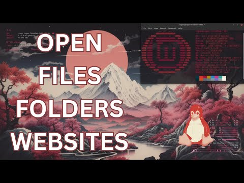 How To Open Any File, Folder or Website From Linux Command Line!