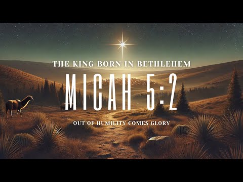 Why Bethlehem? The Prophecy of Bethlehem’s Eternal King | Micah 5:2 | Scripture Spotlight💡