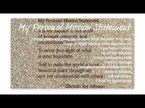 The 7 Habits of Highly Effective People | Part 2.20 A personal mission statement