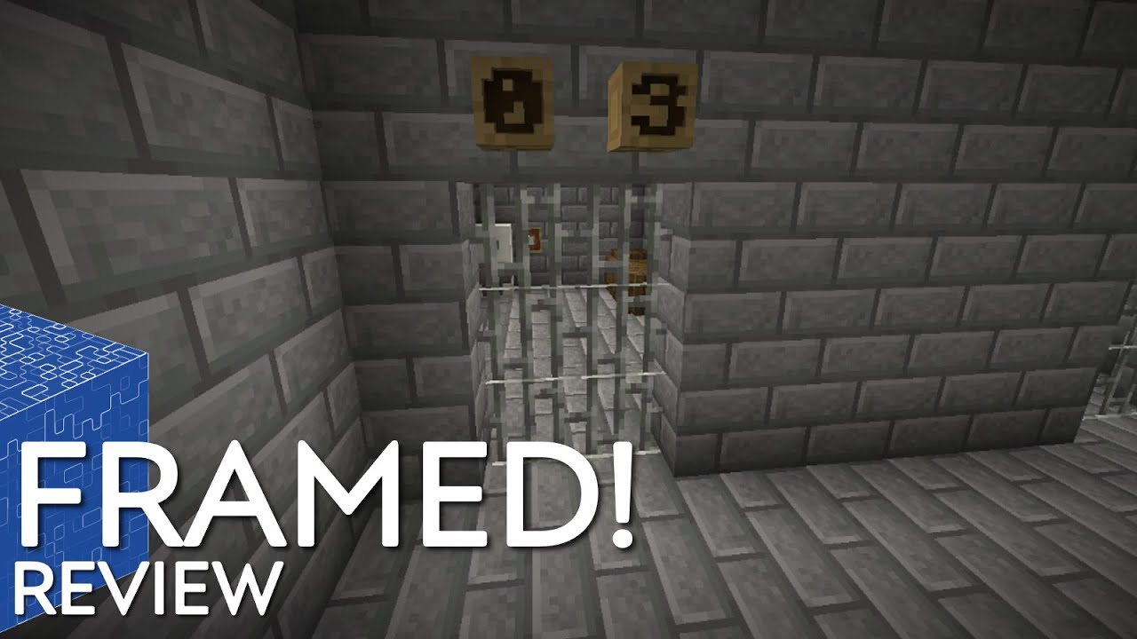 FRAMED! Prison Escape | Minecraft Escape Map Review