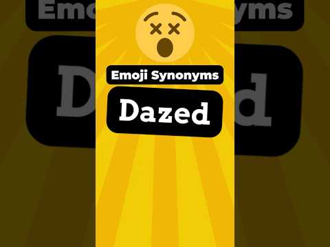 Emoji Vocabulary: 😵 Dizzy Face Synonyms #englishvocabularylearning #englishlanguage