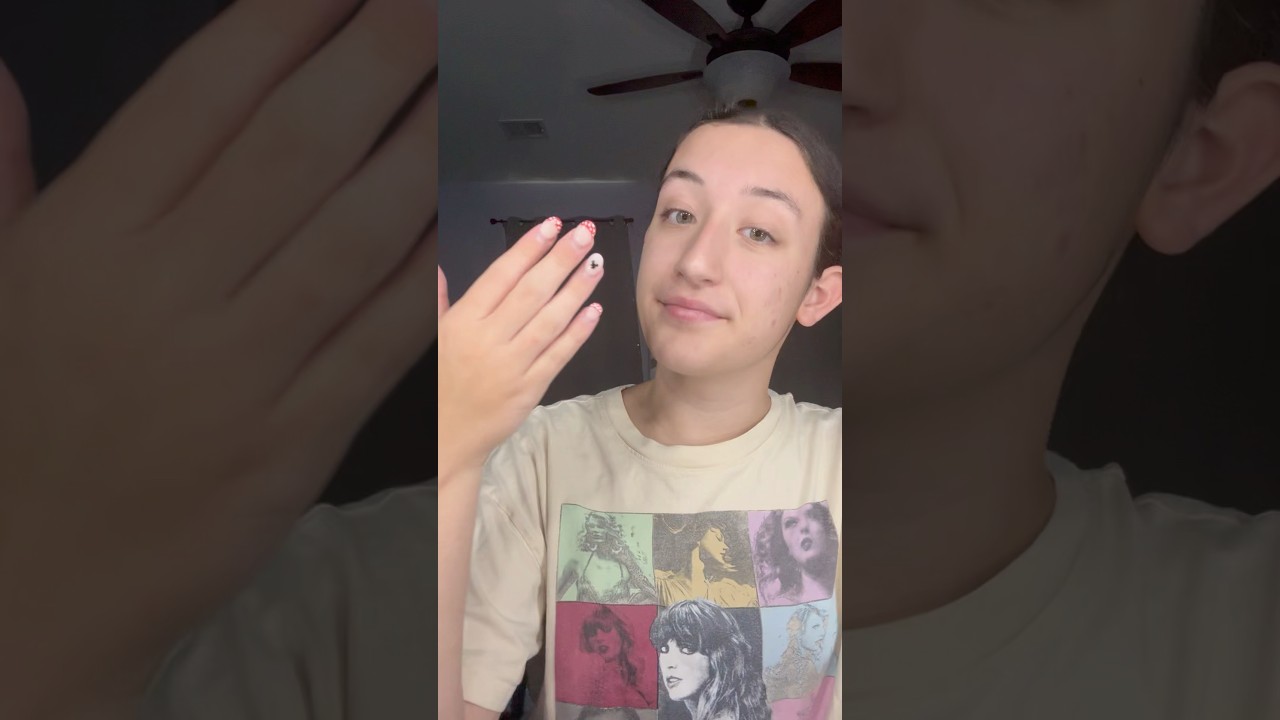 new nails!!! #nails #cute #bensonboone #iykyk #shorts #trending #fypシ゚viral #concert