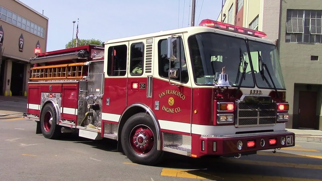SFFD New Engine 29 Responding