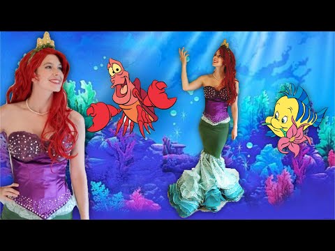 Live action Ariel Little Mermaid Cosplay dress! And also a Tutorial