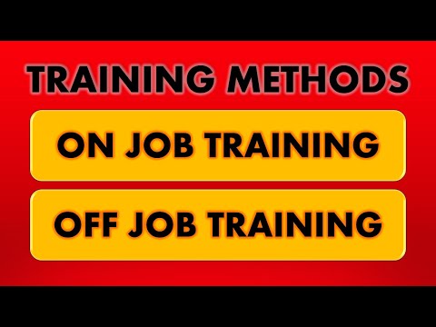Training Methods in Human Resource Development | On Job Training vs Off Job Training