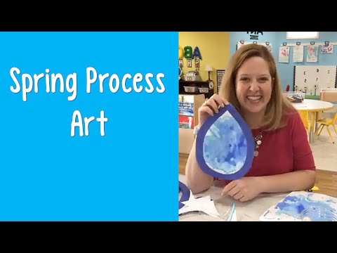 Spring Process Art