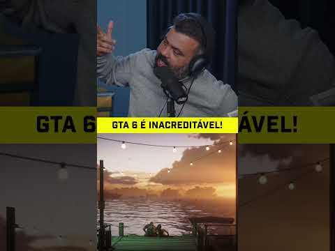 O VISUAL DO GTA 6 É INACREDITÁVEL! #gta6