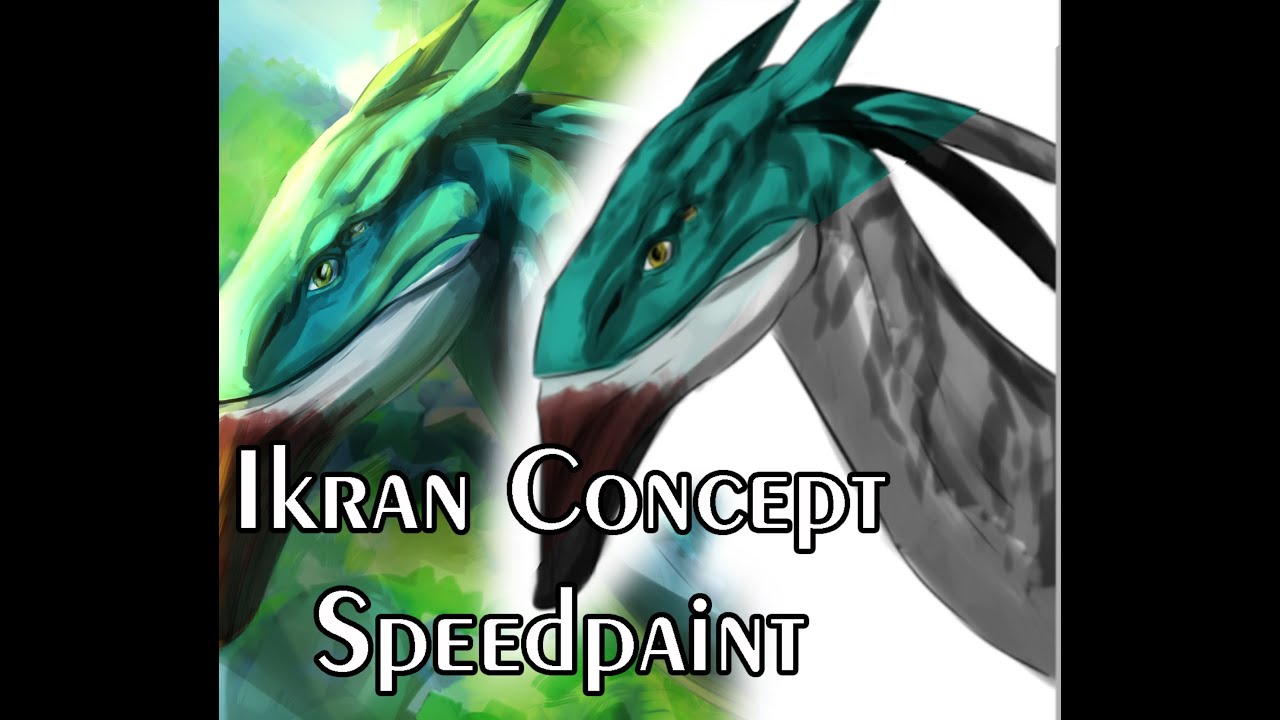 Ikran Concept /  Avatar Speedpaint