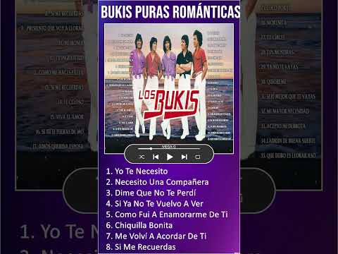 BUKIS PURAS ROMÁNTICAS VIEJITAS | BUKIS CUMBIAS ROMÁNTICAS (35 GRANDES ÉXITOS) #shorts