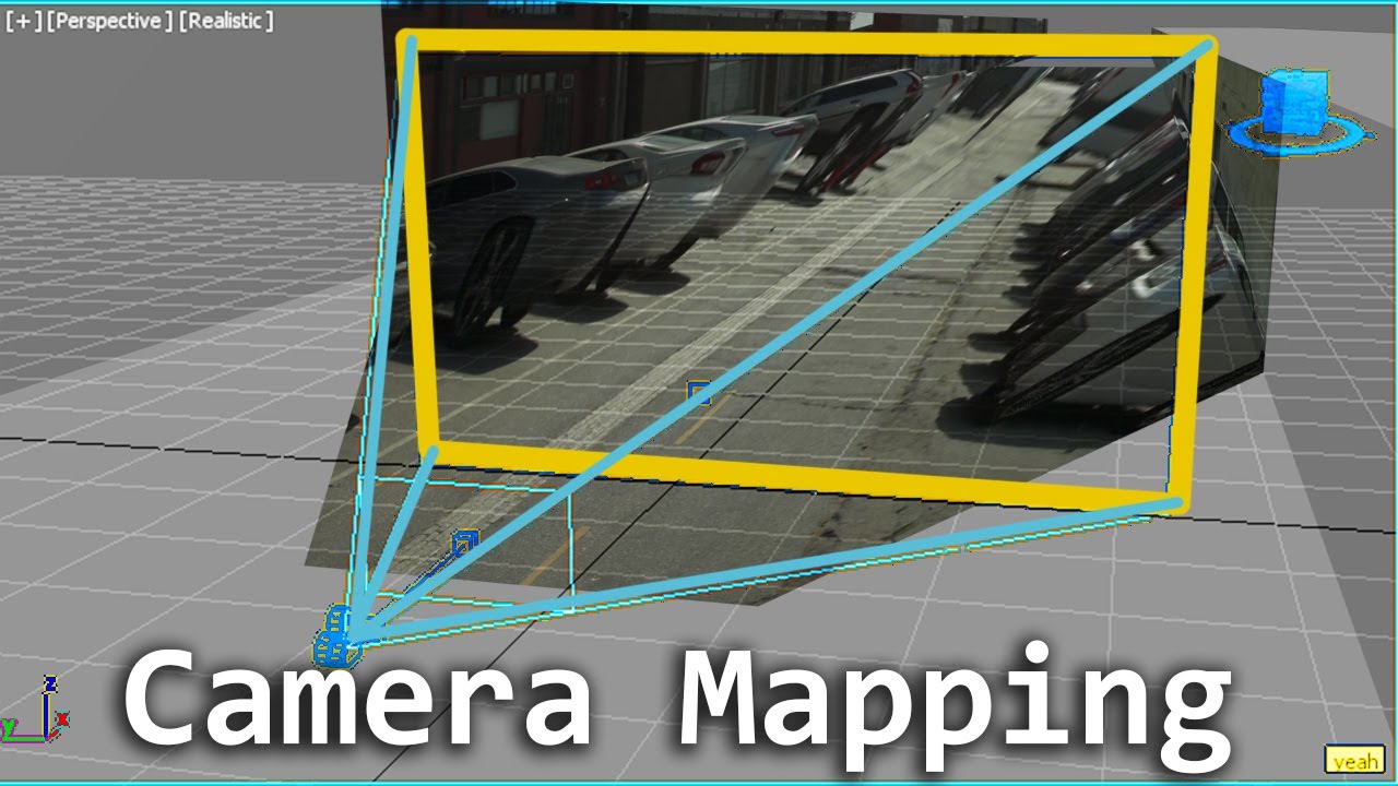 Let's Learn 3dsMax s01e04 - Camera Mapping