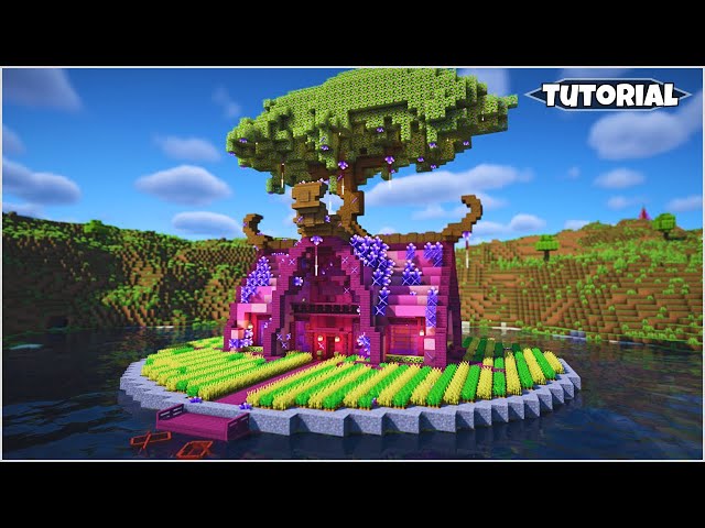 Fantasy House | Ultimate Survival Base (Tutorial in Description) 🏡041 ...