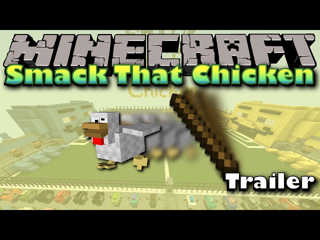 Smack That Chicken Minigame for Vanilla Minecraft 1.8 Minecraft Map