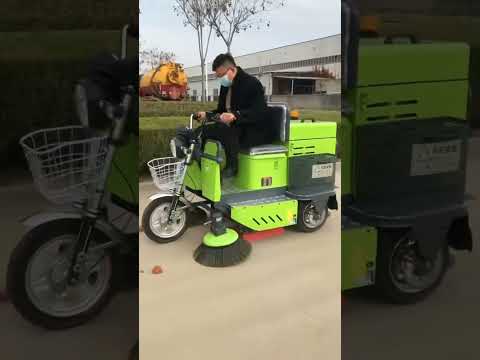 Sweeper sweeps bricks street sweepers electric street sweeper #sweepers #cleaning #scrubber