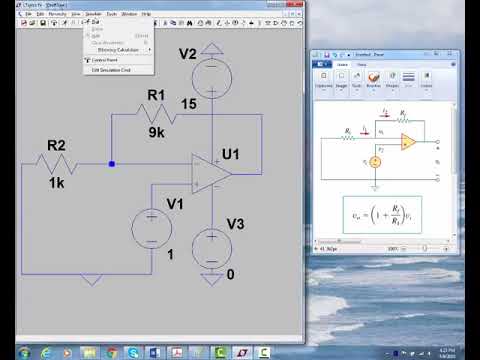 LTSpice - Op Amp Circuit