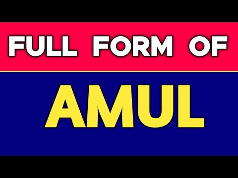 Full form of AMUL.AMUL ki full form kya hoti hai.AMUL ka pura naam kya hota hai.AMUL full form in
