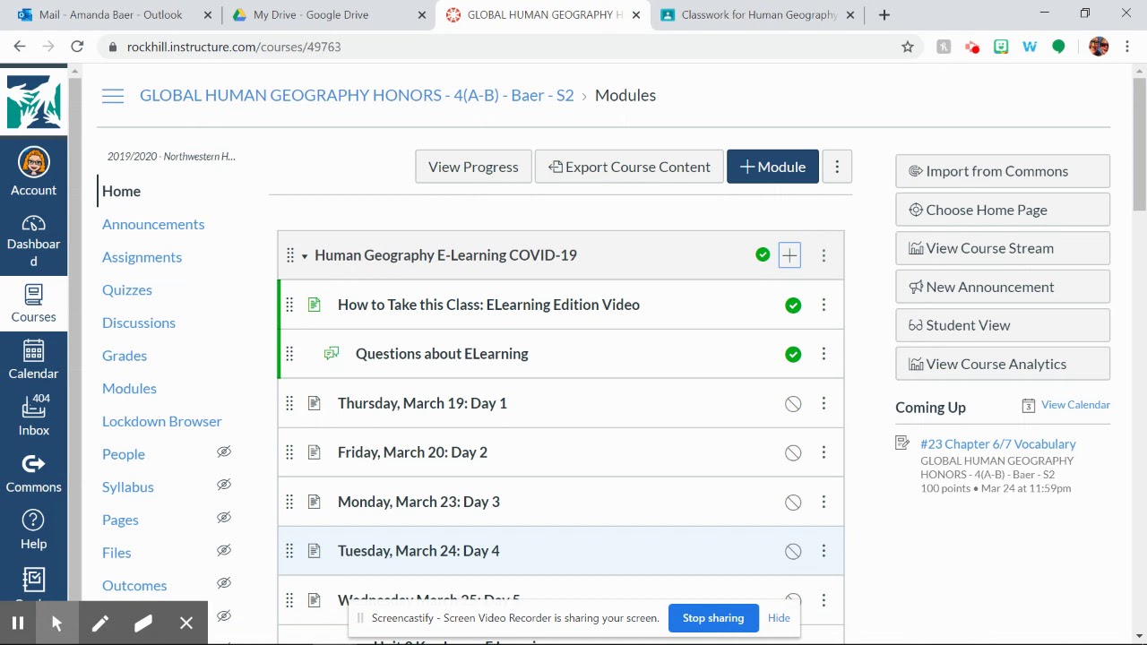 How to Create a Text Header for Office Hours