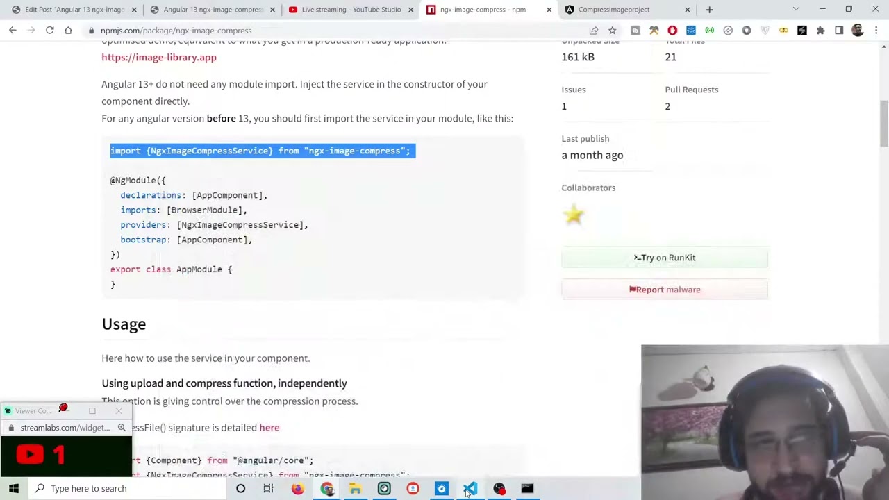 Angular 13 ngx-image-compress Example to Compress Size of Multiple Images in TypeScript