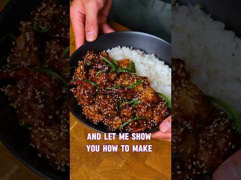Mongolian Chicken - BETTER THAN TAKEOUT