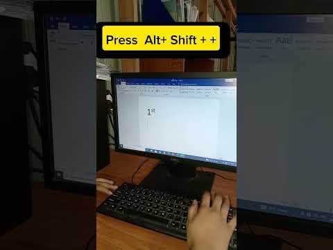 how to superscript words on word 😎😲 #word #superscript