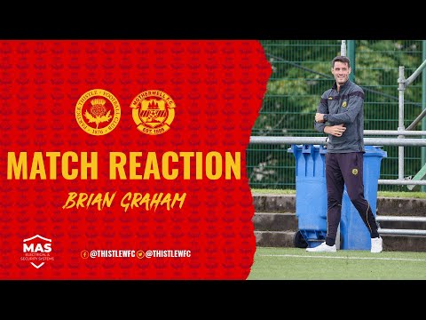 Motherwell Reaction: Brian Graham - 19th September 2021