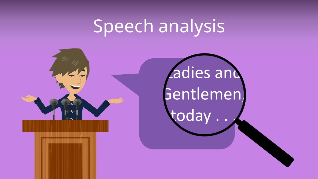 Speech Analysis: So geht eine Redeanalyse in Englisch - Studyflix