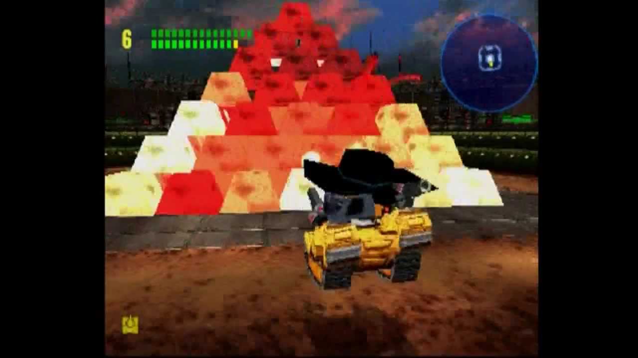 Tiny Tank (PS1) - Hard Mode Playthrough - Level 6