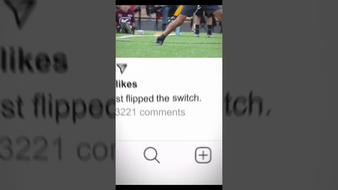 i flipped the switch…#shorts #football