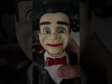 Slapping doll and night fo the living dummy prop showcase #goosebumps#slappy
