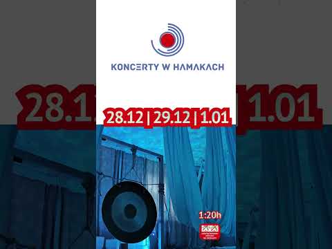 Koncerty w hamakach w energii gongów i mis kryształowych