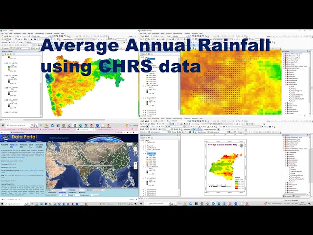 Creating an Average Annual Rainfall Map Using CHRS Data: A Step-by-Step ...
