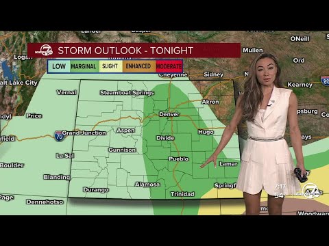 Denver weather: Isolated strong-to-severe storms Sunday afternoon